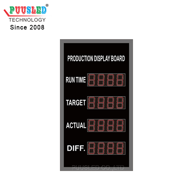 Indoor Factory Led Production Management Board Electronic LED ...